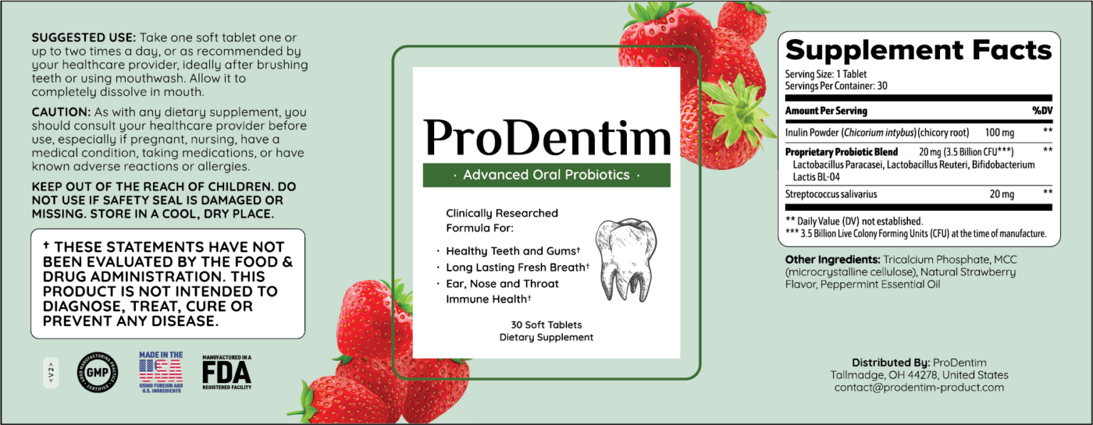 ProDentim® | Official Website | Healthy Teeth & Gums